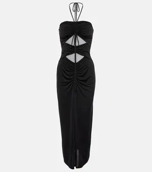 Jade Swim Kira Cutout Maxi Dress - Black