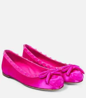 Valentino Garavani Rockstud Ballet Flats - Pink