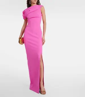 Safiyaa Dara Crepe Gown
