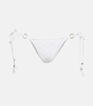 BANANHOT Side-tie Triangle Bikini Bottom - White