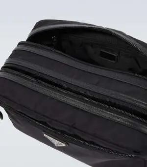 Prada Re-nylon And Leather-trimmed Travel Bag