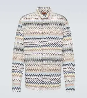 Missoni Zig Zag Cotton Shirt