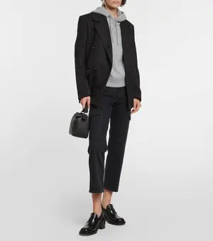 7 For All Mankind Logan Cropped Straight Jeans