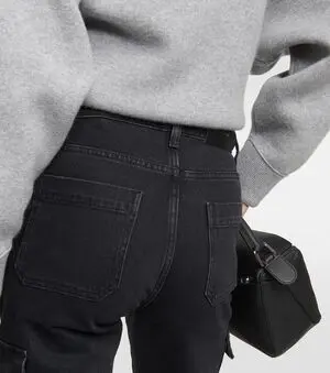 7 For All Mankind Logan Cropped Straight Jeans