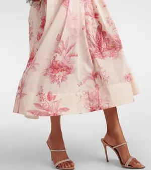 Zimmermann Waverly Floral Bustier Dress