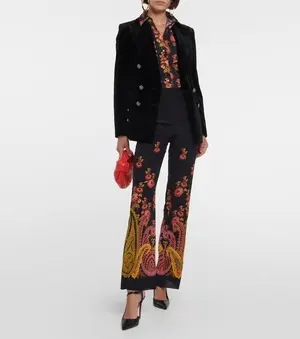 Etro Floral Cotton-blend Shirt