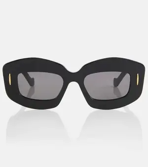 Loewe Rectangular Frame Sunglasses - Black