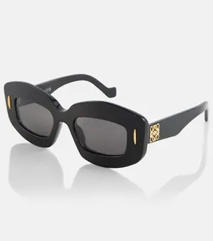 Loewe Rectangular Frame Sunglasses - Black