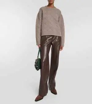 Proenza Schouler Bronco Suede Chelsea Boots - Brown