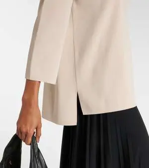Max Mara Sottile Jersey Blouse - Neutrals