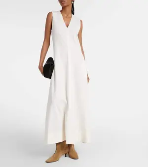 TOTEME Cotton-blend Maxi Dress