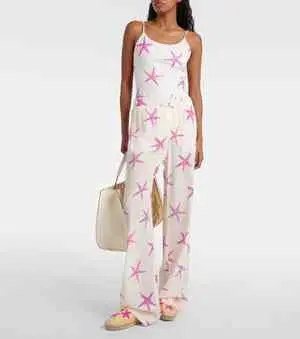 Valentino Garavani Starfish Printed One Piece Swimsuit