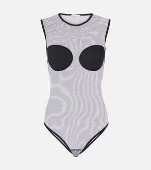 NENSI DOJAKA Mesh Bodysuit