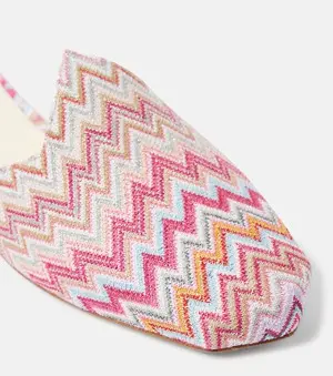 Missoni Zigzag Mules - Pink