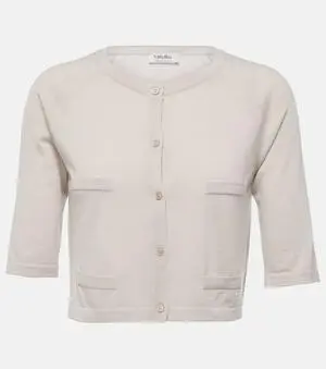 Max Mara Cropped Wool Cardigan