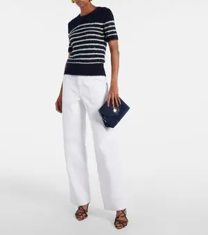 Khaite Luphia Striped Sweater