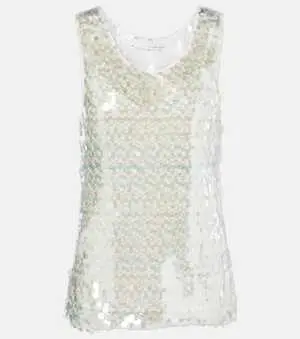 XU ZHI Beaded Tank Top