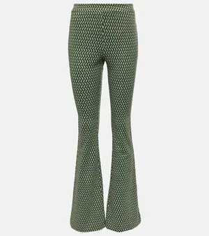 Dorothee Schumacher Graphic Flared Pants