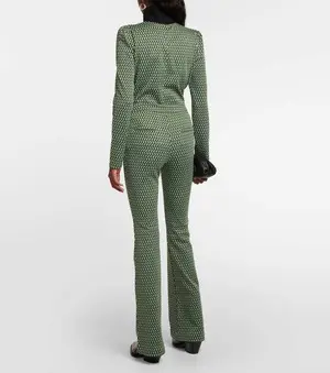 Dorothee Schumacher Graphic Flared Pants