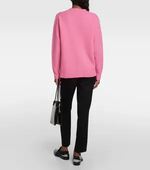 JIL SANDER Wool Cardigan - Pink