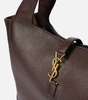 Saint Laurent Le 5 A 7 Bea Large Leather Shopper
