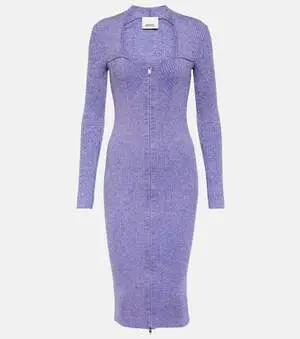 Isabel Marant Étoile Zael Wool-blend Midi Dress