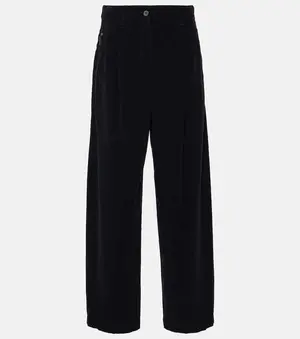 Brunello Cucinelli Cotton-blend Velvet Pants