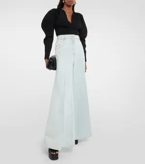 Nina Ricci High-rise Flared Jeans