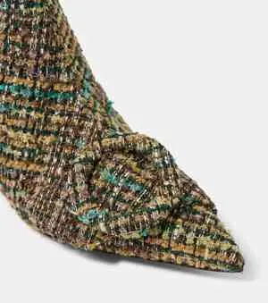 GIANVITO ROSSI 55 Boucle Pointed Toe Ankle Boots