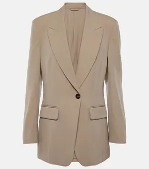 Brunello Cucinelli Wool-blend Blazer