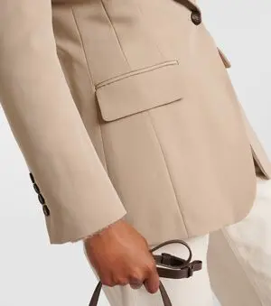 Brunello Cucinelli Wool-blend Blazer