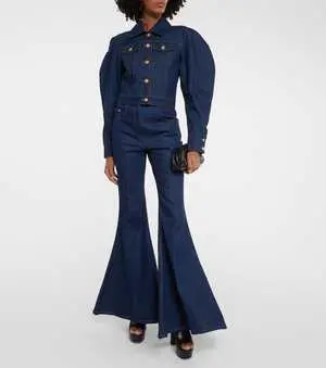 Nina Ricci High-rise Flared Jeans