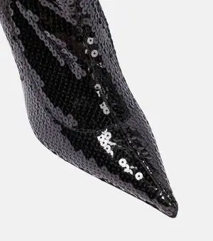 Alexandre Vauthier Elixir Sequined Over-the-knee Boots
