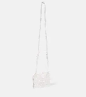 SUSAN FANG Beaded Shoulder Bag With Bow Detail