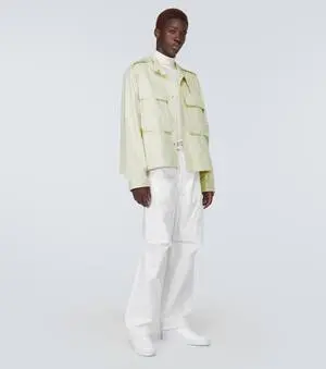 JIL SANDER Oversized Cotton Jacket