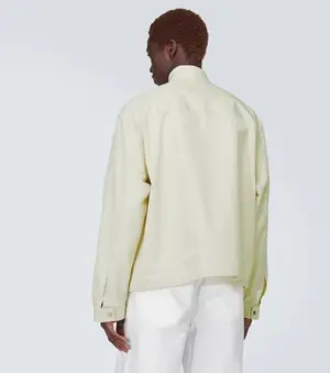 JIL SANDER Oversized Cotton Jacket