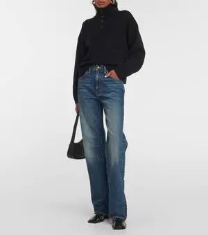 NILI LOTAN Mitchell Straight-leg Jeans