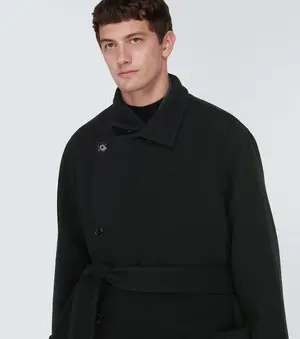 LEMAIRE Double-sided Wool Coat