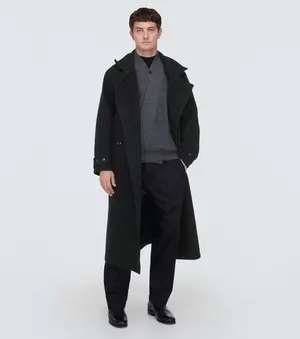 LEMAIRE Double-sided Wool Coat