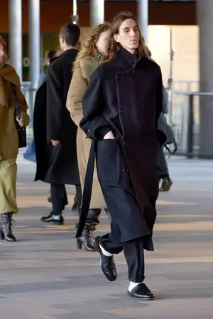 LEMAIRE Double-sided Wool Coat