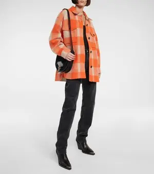 MARANT ETOILE Harveli Checked Jacket