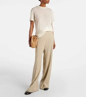 Tove Auden High-rise Wide-leg Trousers