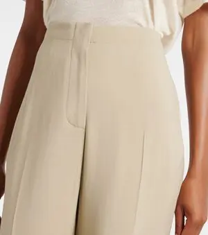 Tove Auden High-rise Wide-leg Trousers