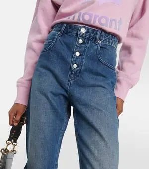 MARANT ETOILE Belden High-rise Jeans