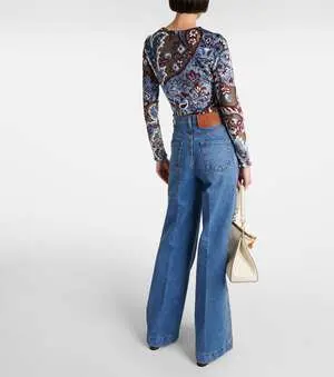 Etro High-rise Flared Jeans