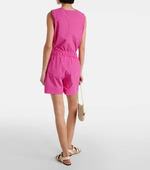 Asceno Zurich Cotton Poplin Short - Pink