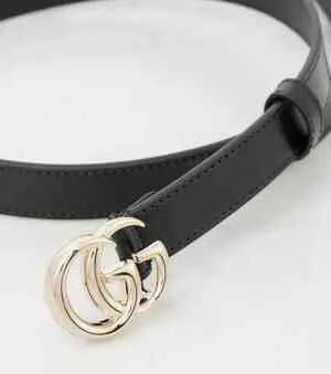Gucci Gg Marmont Leather Belt