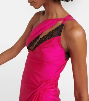 Coperni Asymmetric One-shoulder Minidress