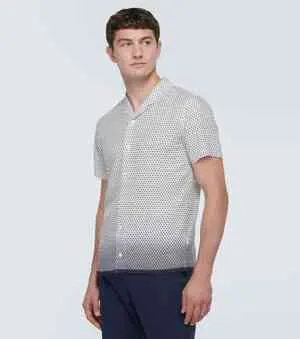 Orlebar Brown Hibbert Floral Bowling Shirt