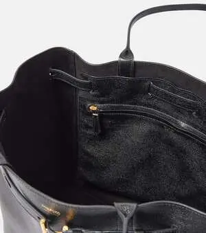 TOM FORD Tara Large Grained Leather Tote Bag